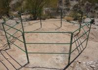 China 1.5m High Portable Galvanized 32OD Pipe Farm Fence Panels Heavy Duty for sale