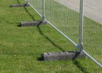 China Recycled Heavy Duty Plastic Temporary Heras Fencing Feet Block for sale