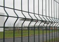 China Pvc Coated 50x100mm Welded Wire Mesh Fencing 2m High By 2.5m Wide Metal V Panel for sale