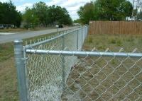 China Hdg Wire Mesh 6feet Steel Chain Link Fencing 50mm×50mm Backyard for sale