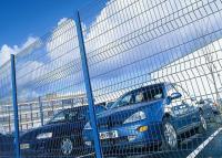 China 1800mm 4.0mm V Guard Fencing Security Welded Panels Triangular for sale