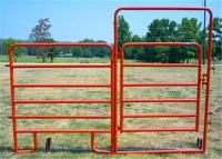 China Galvanized Powder Coated 1.17m Rural Farm Gate Livestock Handling Equipment for sale