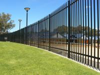 China Heavy Duty Privacy Steel Tubular Fencing Residential Spear Top Panels for sale