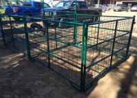 China Green Coated Lightweight Horse Corral Panels 5