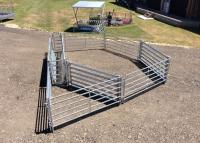 China 200 Head Sheep Yard Panels Pre Hot Dip Galvanized Strong Permanent for sale