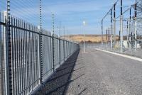 China Anti-intruder rust proof 2.4m ultra palisade fence for substations for sale