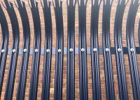 China Metal D And W Pale 1.5m Steel Palisade Fencing Industry Security Panels for sale