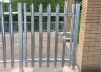 China Galvanized 2.75 Width Steel Palisade Fencing W Section Security for sale