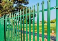 China High Security  Residential D Pale or W Pale Steel Fence Spike Palisade Fence 1.8m high for sale