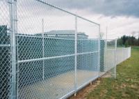 China 9 Gauge 5*5cm Steel Chain Link Fencing 6 Feet Galvanized Diamond Mesh Wire for sale