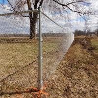 China Black Pvc Coated 5 Foot Steel Chain Link Fencing Lightweight for sale