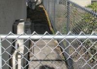 China Heavy Duty 2.5mm Chain Link Fence Metal Residential Galvanized 6ft for sale