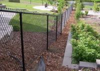 China Durable Chain Link 60mm×60mm Metal Cyclone Fence For Commercial Industrial for sale