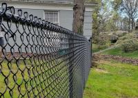 China Zinc Coated 6ft 8ft Diamond Chain Link Fence 15m Roll Cyclone Wire Mesh for sale