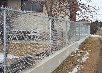 China Residential Wire 10ft Steel Chain Link Fencing Galvanized for sale
