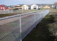 China Residential Wire 10ft Steel Chain Link Fencing Galvanized for sale