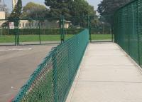 China Powder Coated 3ft Stainless Steel Chain Link Fence Full Colour Strength 15m Rolls for sale