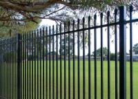 China Yard Pole Pool 1m Height Steel Tubular Fencing Panel Metal for sale