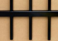China Simple Installation 2.1m Steel Tubular Fencing 3-Rail Design Residential for sale