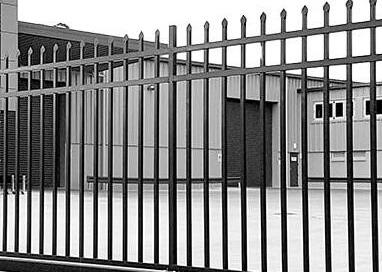 China Spear Top Steel Tubular Fencing Security School Anti Aging for sale
