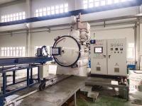 China 1500kg Horizontal Quenching Furnace Double chamber Graphite Rod Heating for sale