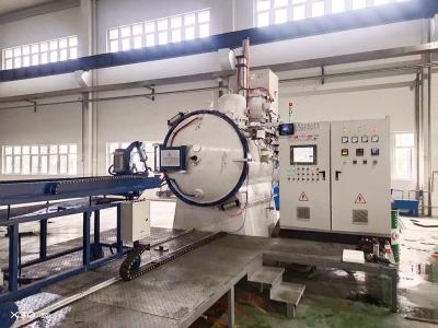 China 1500kg Horizontal Quenching Furnace Double chamber Graphite Rod Heating for sale