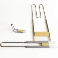 China Special Shape MoSi2 Heater Elements 1800C for High Temperature Oven Custom Length for sale