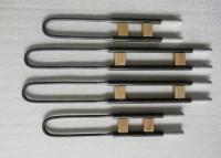 China Laboratory Molybdenum Disilicide MoSi2 Heater Element 1800C Hot Terminal Bent 90 Degree for sale