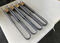 China Laboratory Molybdenum Disilicide MoSi2 Heater Element 1800C Hot Terminal Bent 90 Degree for sale