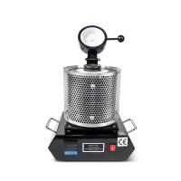 China 1kg 1600W Gold Melting Furnace with High Purity Graphite Crucible 1300C for sale