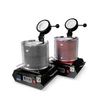 China PID Control Precious Metal Melting Furnace 1kg 1500W Energy Saving Gold Induction Furnace for sale