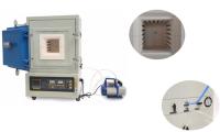 China 12L 1200C Lab Vacuum Atmosphere Furnace with MoSi2 Heating Elements for sale