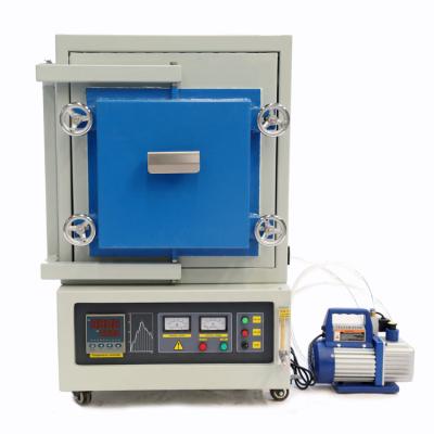 China 12L 1200C Lab Vacuum Atmosphere Furnace with MoSi2 Heating Elements for sale