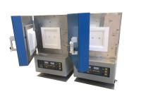 China 1700C Lab Muffle Furnace MoSi2 Heater 8L Chamber Fast Heating Oven for sale