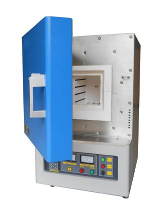 China 1200C Small Muffle Furnace for Silver Copper Gold Smelting with Ceramic Crucible No Pollution for sale