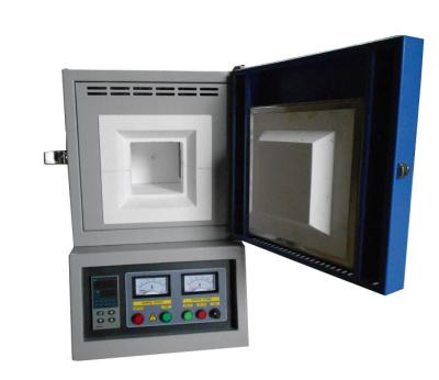 China 8L PID Control Desktop 1600℃ Electric Muffle Furnace MoSi2 Heating for sale