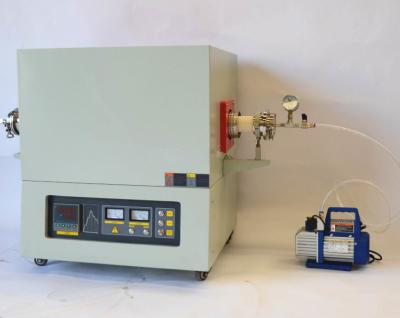China Adjustable Temperature 1600C Vacuum Tube Furnace PID Control for sale