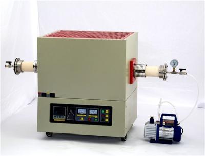 China PID Control 1400C High Temperature Tube Furnace 100mm Diameter for New Material Testing for sale