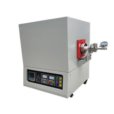 China Digital 1400C High Temperature Tube Furnace 30 Segment Programmable Auto Control for sale