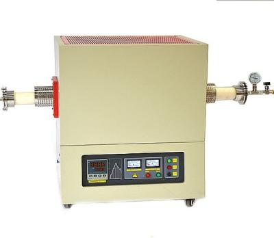 China 1400C Argon Nitrogen Atmosphere Tube Furnace Industrial Sintering Furnace 50mm Tube for sale