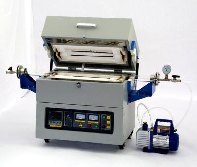 China 50x400mm Laboratory Vacuum Tube Furnace 1200C -0.1MPa Atmosphere Control for sale