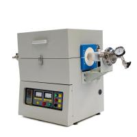 China Ceramic Fiber Plate High Temperature Tube Furnace 30 Segments Programmable for sale