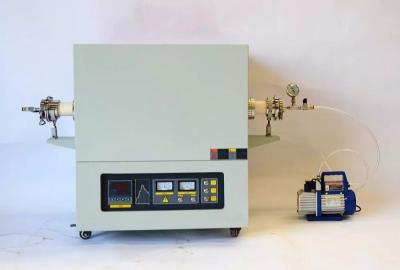 China 1700C Corundum Tube Furnace Vacuum Argon Atmosphere 50x400mm 2.5KW MoSi2 Heating for sale
