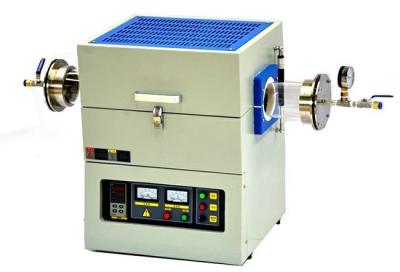 China 1200C 80x400mm High Temperature Tube Furnace Resistance Wire Heating Precision SCR Control for sale