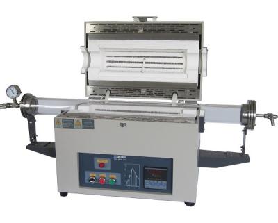 China 1200C Industrial Muffle Furnace 80mm Tube Atmosphere Heat Treatment for sale