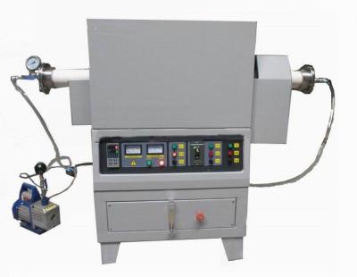 China 1200C Vacuum Rotary Tube Furnace 2 Heating Zones 360 Degree Rotation 40-100mm Tube for sale