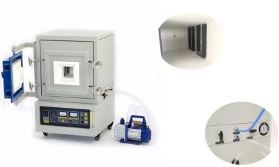 China 1700C 3.4L Vacuum Atmosphere Furnace with MoSi2 Heating Elements for Lab Annealing for sale