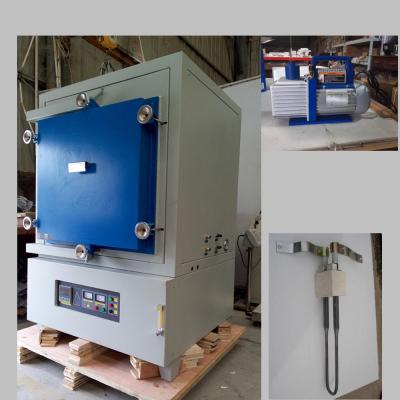 China 1200C PID Control Argon Vacuum Heat Treat Oven 500x500x500mm Lab Inert Atmosphere Furnace for sale