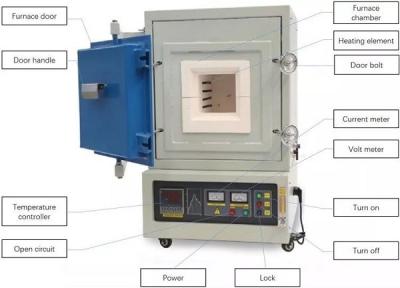 China 12L 1200C Box Type Furnace Ceramic Insulation Laboratory Vacuum Furnace Energy Saving for sale