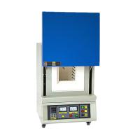 China 1700C MoSi2 Heating Mini Box Vacuum Atmosphere Furnace 100x100x100mm 2KW for sale